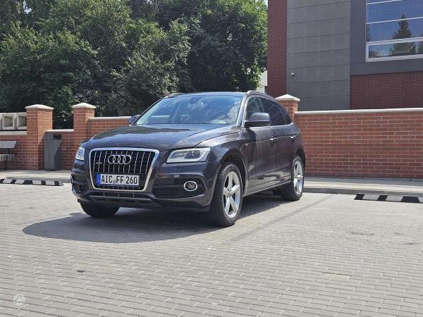 Grey Audi Q5 2014 in Klaipeda, with an engine capacity of 2.97 L and mileage of 199 thousand km for 14999 €, photo 2 on AUTOMOTO.COM.LV
