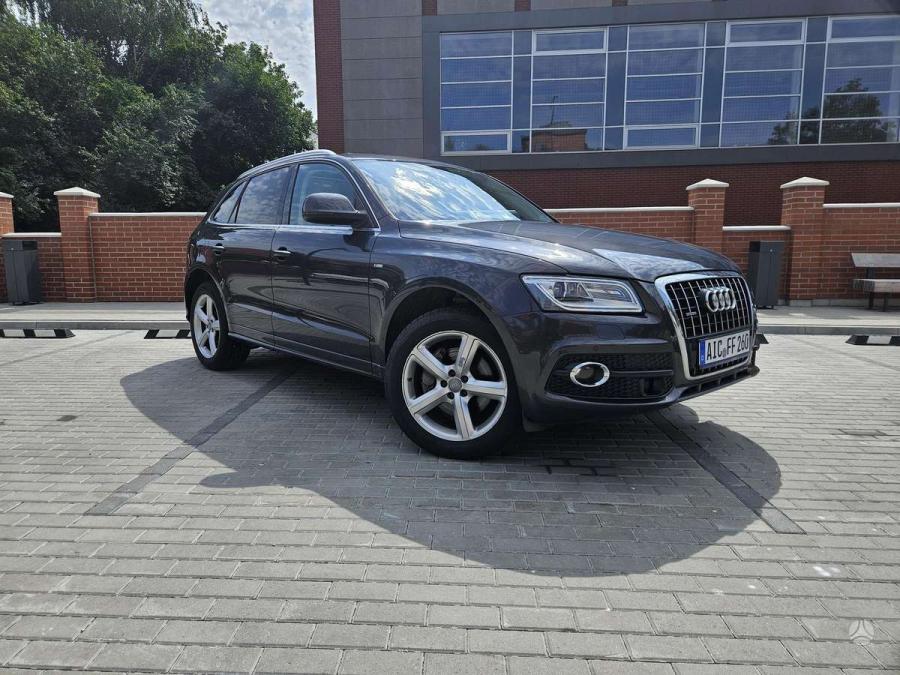 Pelēks Audi Q5 2014 Klaipėda, ar dzinēja tilpumu 2.97 L un nobraukumu 199 tūkst. km par 14999 €, foto 8 vietnē AUTOMOTO.COM.LV