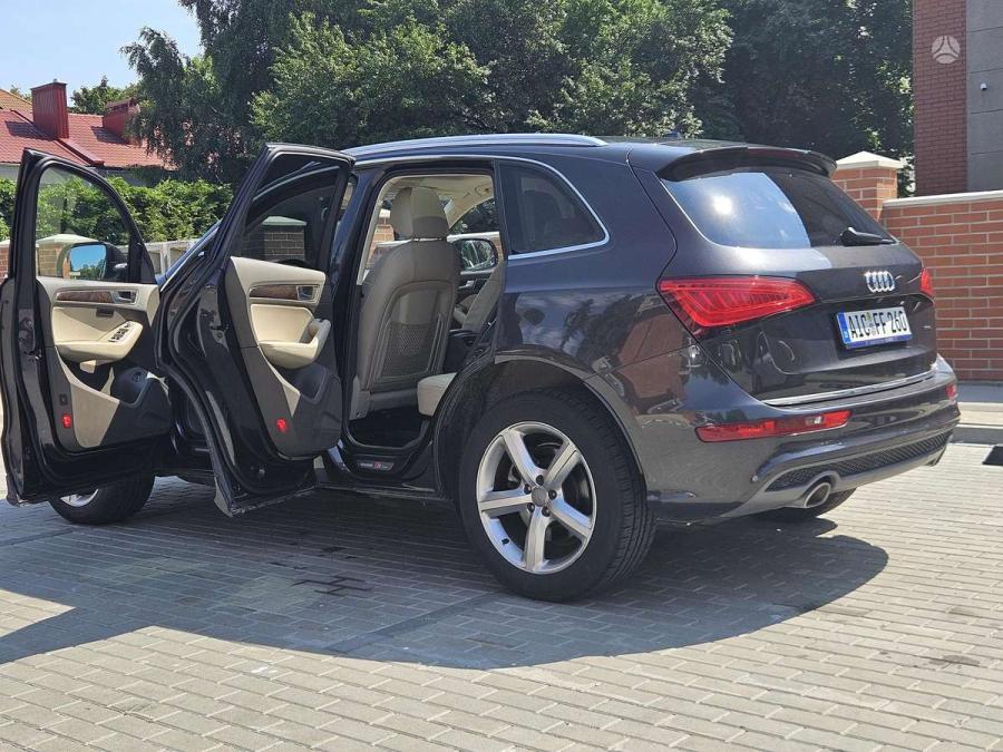 Pelēks Audi Q5 2014 Klaipėda, ar dzinēja tilpumu 2.97 L un nobraukumu 199 tūkst. km par 14999 €, foto 14 vietnē AUTOMOTO.COM.LV