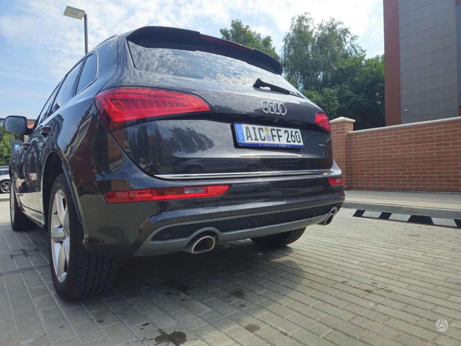 Pelēks Audi Q5 2014 Klaipėda, ar dzinēja tilpumu 2.97 L un nobraukumu 199 tūkst. km par 14999 €, foto 15 vietnē AUTOMOTO.COM.LV