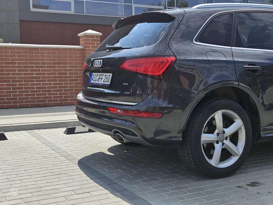 Pelēks Audi Q5 2014 Klaipėda, ar dzinēja tilpumu 2.97 L un nobraukumu 199 tūkst. km par 14999 €, foto 16 vietnē AUTOMOTO.COM.LV