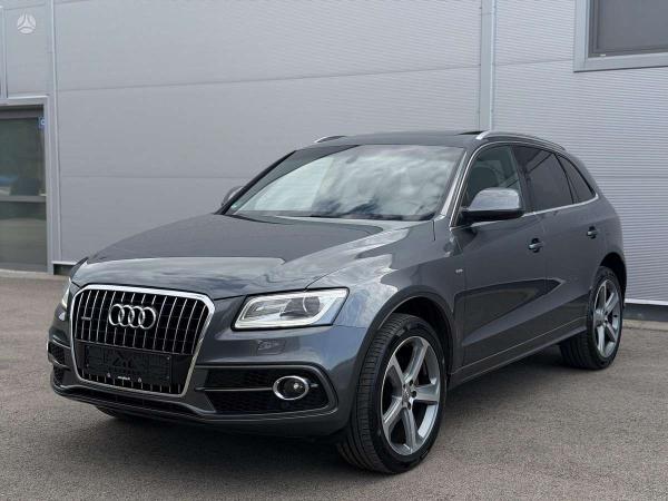 Pelēks Audi Q5 2014 Utena, ar dzinēja tilpumu 1.97 L un nobraukumu 145 tūkst. km par 16250 €, foto 3 vietnē AUTOMOTO.COM.LV