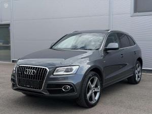 Grey Audi Q5 2014 in Utena, with an engine capacity of 1.97 L and mileage of 145 thousand km for 16250 €, photo 4 on AUTOMOTO.COM.LV