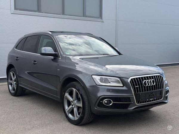 Pelēks Audi Q5 2014 Utena, ar dzinēja tilpumu 1.97 L un nobraukumu 145 tūkst. km par 16250 €, foto 4 vietnē AUTOMOTO.COM.LV