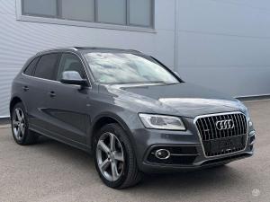 Grey Audi Q5 2014 in Utena, with an engine capacity of 1.97 L and mileage of 145 thousand km for 16250 €, photo 5 on AUTOMOTO.COM.LV