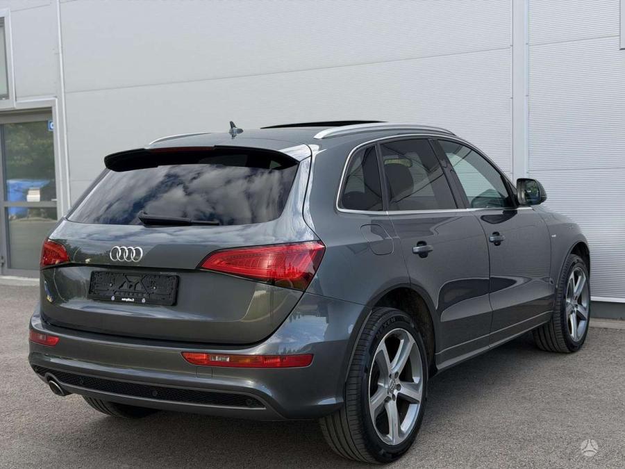 Grey Audi Q5 2014 in Utena, with an engine capacity of 1.97 L and mileage of 145 thousand km for 16250 €, photo 10 on AUTOMOTO.COM.LV