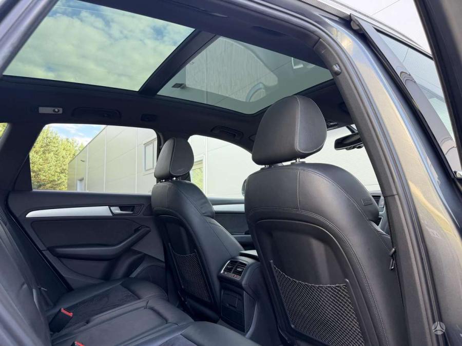 Grey Audi Q5 2014 in Utena, with an engine capacity of 1.97 L and mileage of 145 thousand km for 16250 €, photo 26 on AUTOMOTO.COM.LV