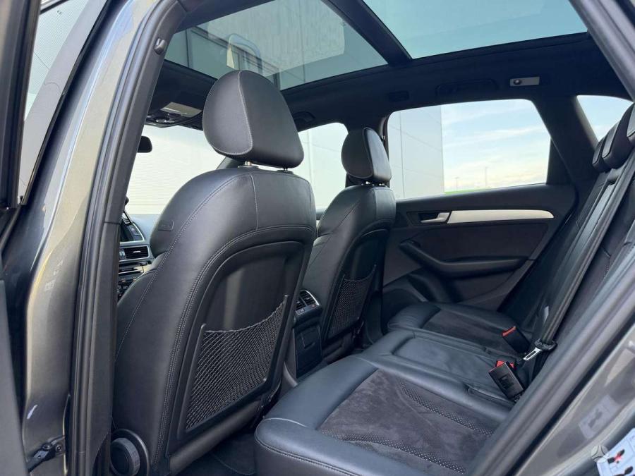 Grey Audi Q5 2014 in Utena, with an engine capacity of 1.97 L and mileage of 145 thousand km for 16250 €, photo 27 on AUTOMOTO.COM.LV