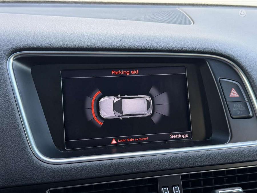 Grey Audi Q5 2014 in Utena, with an engine capacity of 1.97 L and mileage of 145 thousand km for 16250 €, photo 40 on AUTOMOTO.COM.LV