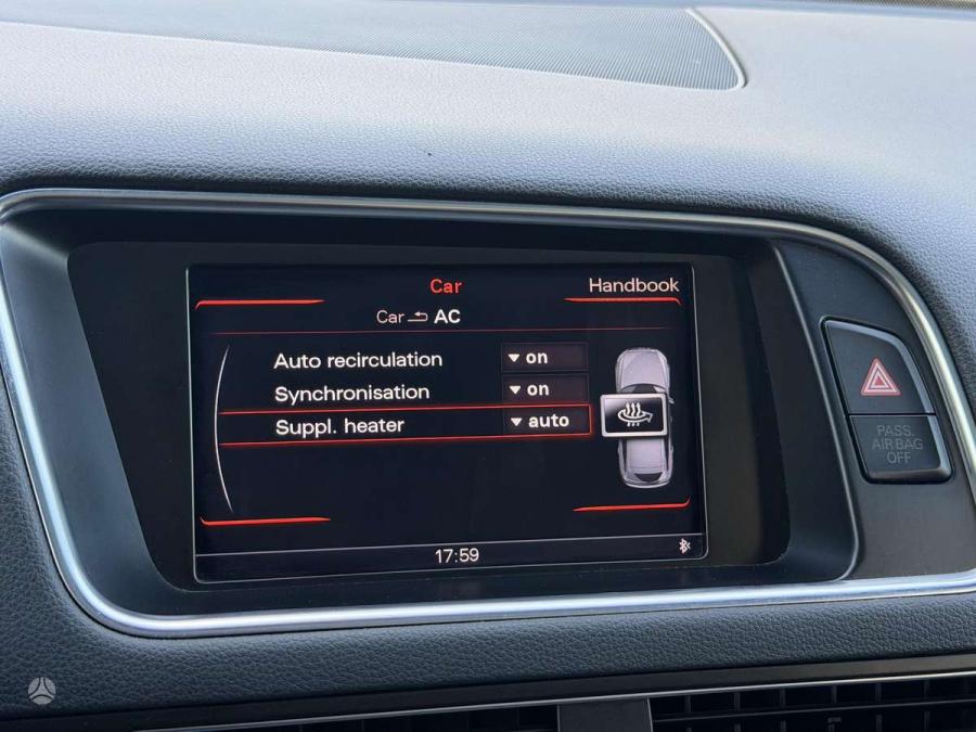 Grey Audi Q5 2014 in Utena, with an engine capacity of 1.97 L and mileage of 145 thousand km for 16250 €, photo 47 on AUTOMOTO.COM.LV
