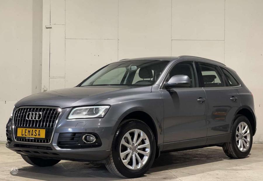 Pelēks Audi Q5 2014 Klaipėda, ar dzinēja tilpumu 1.97 L un nobraukumu 212 tūkst. km par 12999 €, foto 24 vietnē AUTOMOTO.COM.LV