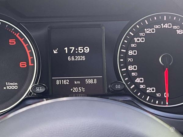 Grey Audi Q5 2014 in Vilnius, with an engine capacity of 2.97 L and mileage of 81 thousand km for 13800 €, photo 6 on AUTOMOTO.COM.LV