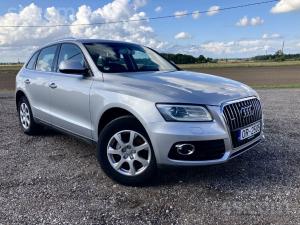 Pelēks Audi Q5 2014 Talsi, ar dzinēja tilpumu 2.00 L un nobraukumu 159 tūkst. km par 12500 €, foto  vietnē AUTOMOTO.COM.LV