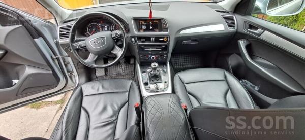 Pelēks Audi Q5 2014 Liepāja, ar dzinēja tilpumu 2.00 L un nobraukumu 236 tūkst. km par 14200 €, foto 5 vietnē AUTOMOTO.COM.LV