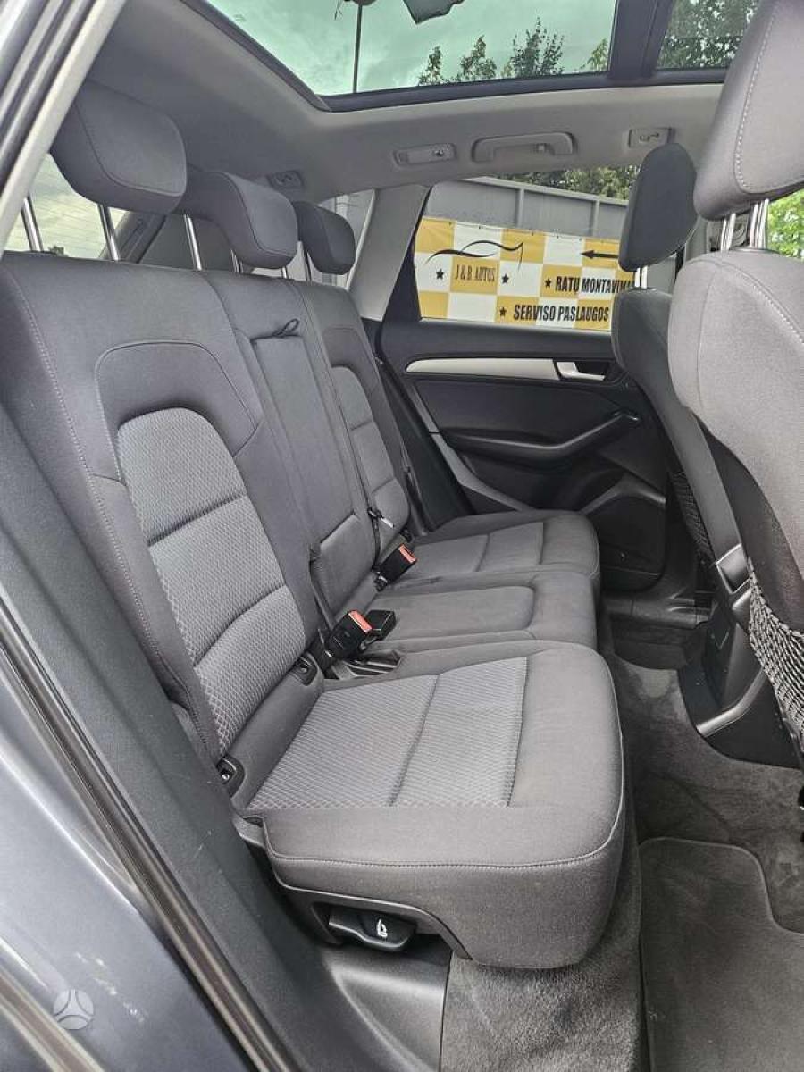 Pelēks Audi Q5 2014 Šauļi, ar dzinēja tilpumu 1.97 L un nobraukumu 268 tūkst. km par 11950 €, foto 19 vietnē AUTOMOTO.COM.LV