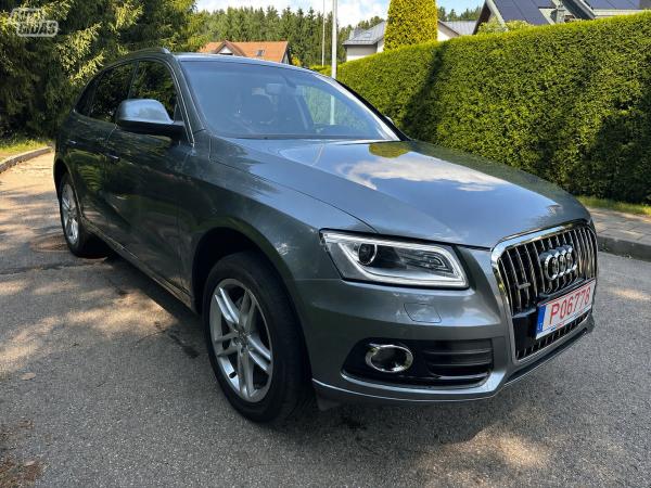 Pelēks Audi Q5 2014 Viļņa, ar dzinēja tilpumu 2.00 L un nobraukumu 200 tūkst. km par 11299 €, foto 1 vietnē AUTOMOTO.COM.LV