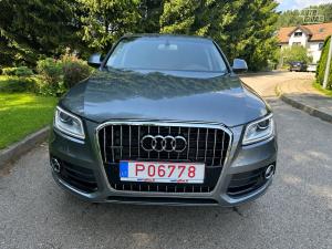 Grey Audi Q5 2014 in Vilnius, with an engine capacity of 2.00 L and mileage of 200 thousand km for 11299 €, photo 3 on AUTOMOTO.COM.LV
