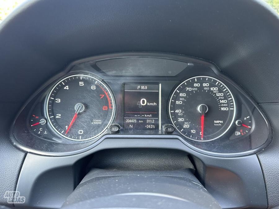 Grey Audi Q5 2014 in Vilnius, with an engine capacity of 2.00 L and mileage of 200 thousand km for 11299 €, photo 8 on AUTOMOTO.COM.LV