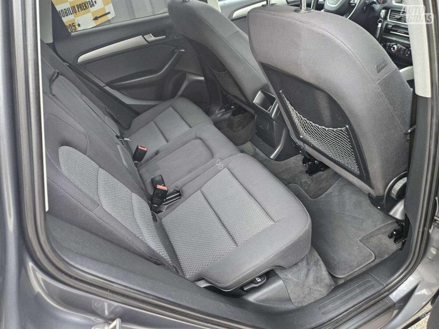 Pelēks Audi Q5 2014 Šauļi, ar dzinēja tilpumu 2.00 L un nobraukumu 268 tūkst. km par 11950 €, foto 14 vietnē AUTOMOTO.COM.LV