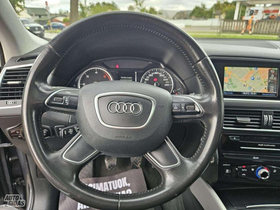 Pelēks Audi Q5 2014 Šauļi, ar dzinēja tilpumu 2.00 L un nobraukumu 268 tūkst. km par 11950 €, foto 19 vietnē AUTOMOTO.COM.LV