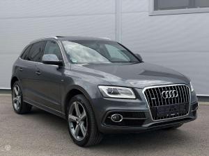 Grey Audi Q5 2014 in Utena, with an engine capacity of 1.97 L and mileage of 145 thousand km for 15850 €, photo  on AUTOMOTO.COM.LV