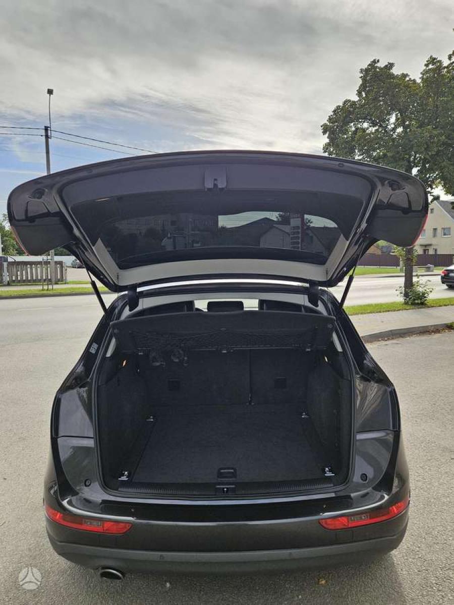 Pelēks Audi Q5 2014 Šauļi, ar dzinēja tilpumu 1.97 L un nobraukumu 228 tūkst. km par 11950 €, foto 11 vietnē AUTOMOTO.COM.LV