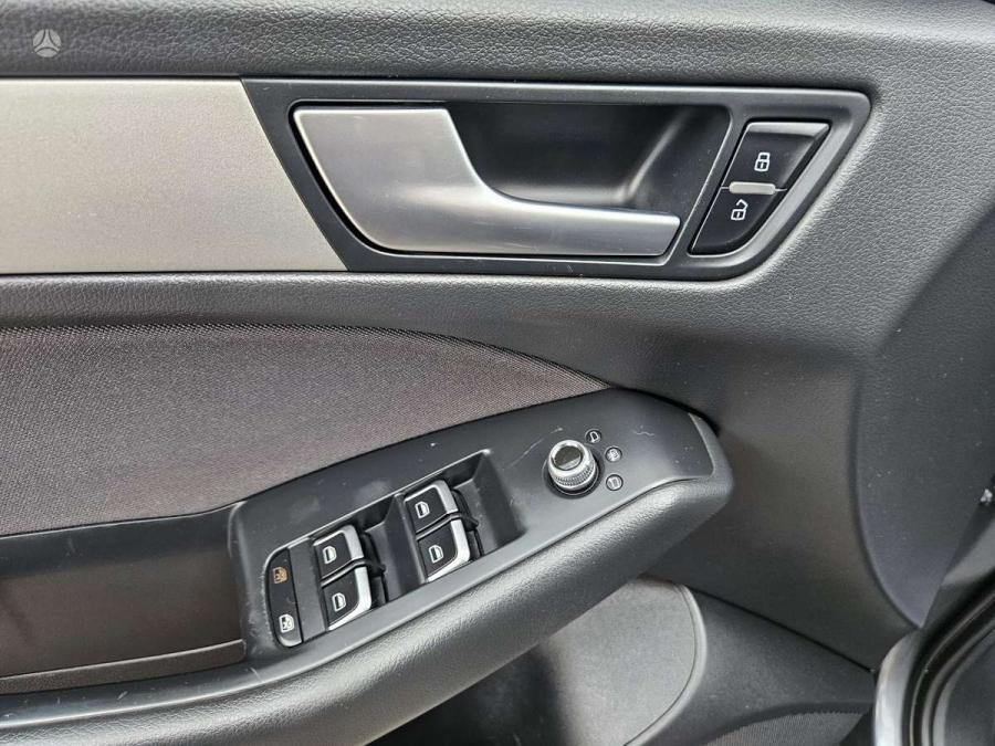 Grey Audi Q5 2014 in Siauliai, with an engine capacity of 1.97 L and mileage of 268 thousand km for 11450 €, photo 23 on AUTOMOTO.COM.LV