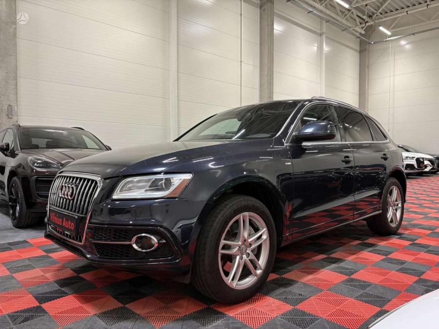 Pelēks Audi Q5 2014 Viļņa, ar dzinēja tilpumu 3.00 L un nobraukumu 237 tūkst. km par 9990 €, foto 1 vietnē AUTOMOTO.COM.LV