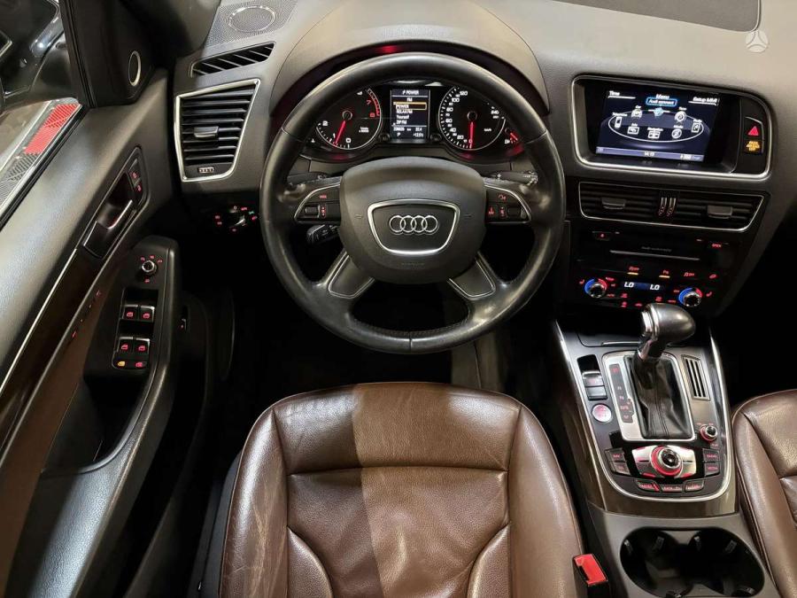 Pelēks Audi Q5 2014 Viļņa, ar dzinēja tilpumu 3.00 L un nobraukumu 237 tūkst. km par 9990 €, foto 20 vietnē AUTOMOTO.COM.LV