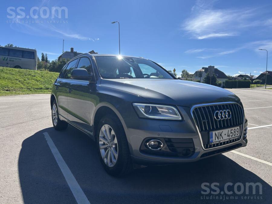 Pelēks Audi Q5 2014 Alūksne, ar dzinēja tilpumu 3.00 L un nobraukumu 0 tūkst. km par 10900 €, foto 1 vietnē AUTOMOTO.COM.LV