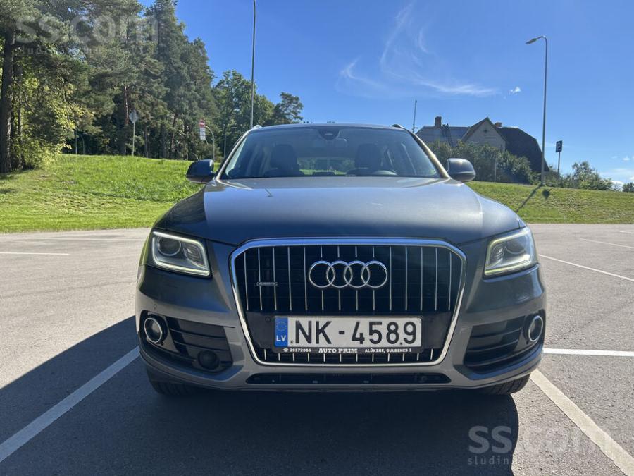 Pelēks Audi Q5 2014 Alūksne, ar dzinēja tilpumu 3.00 L un nobraukumu 0 tūkst. km par 10900 €, foto 4 vietnē AUTOMOTO.COM.LV