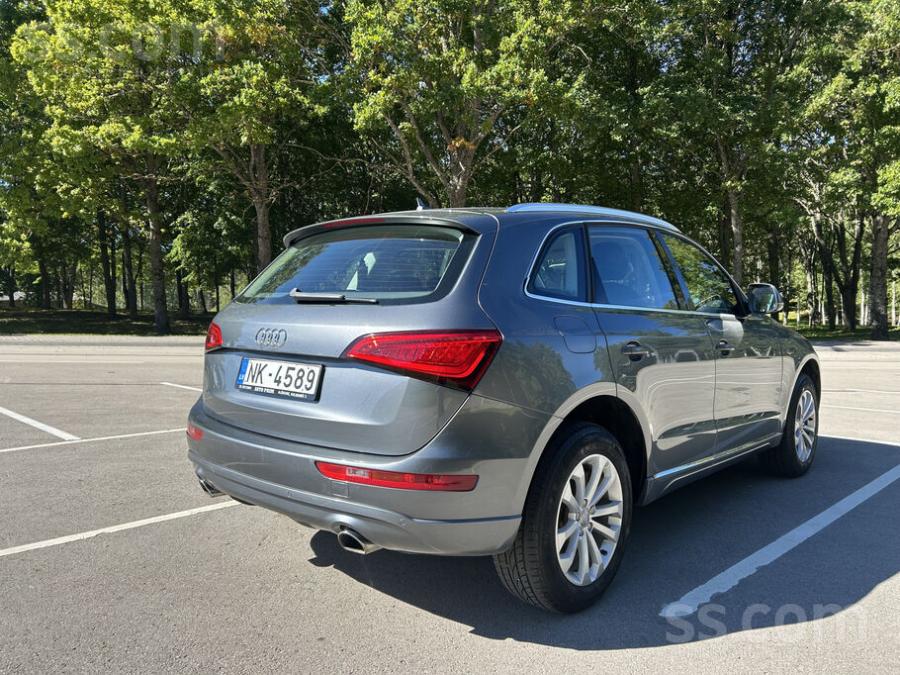 Pelēks Audi Q5 2014 Alūksne, ar dzinēja tilpumu 3.00 L un nobraukumu 0 tūkst. km par 10900 €, foto 12 vietnē AUTOMOTO.COM.LV