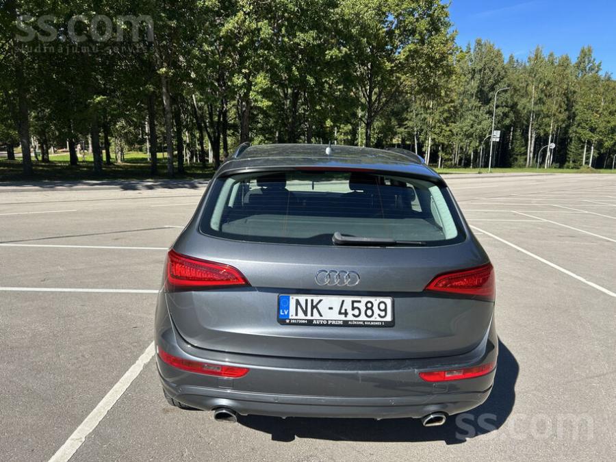 Pelēks Audi Q5 2014 Alūksne, ar dzinēja tilpumu 3.00 L un nobraukumu 0 tūkst. km par 10900 €, foto 15 vietnē AUTOMOTO.COM.LV