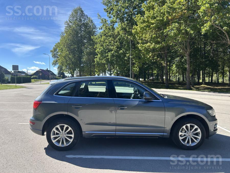 Pelēks Audi Q5 2014 Alūksne, ar dzinēja tilpumu 3.00 L un nobraukumu 0 tūkst. km par 10900 €, foto 16 vietnē AUTOMOTO.COM.LV