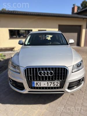 Pelēks Audi Q5 2014 Rīga, ar dzinēja tilpumu 2.00 L un nobraukumu 287 tūkst. km par 12500 €, foto  vietnē AUTOMOTO.COM.LV
