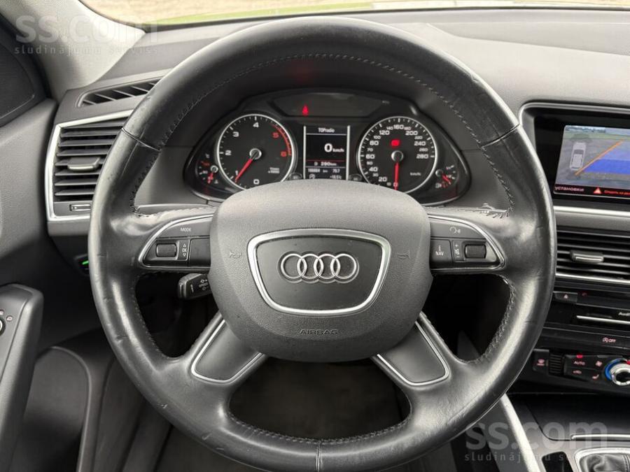 Pelēks Audi Q5 2014 Daugavpils, ar dzinēja tilpumu 2.00 L un nobraukumu 167 tūkst. km par 12950 €, foto 13 vietnē AUTOMOTO.COM.LV