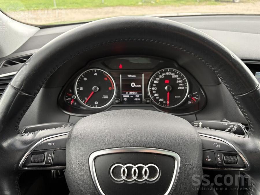 Pelēks Audi Q5 2014 Daugavpils, ar dzinēja tilpumu 2.00 L un nobraukumu 167 tūkst. km par 12950 €, foto 14 vietnē AUTOMOTO.COM.LV
