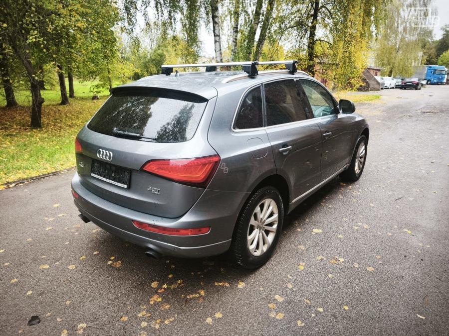 Grey Audi Q5 2014 in Kaunas, with an engine capacity of 2.00 L and mileage of 267 thousand km for 7350 €, photo 5 on AUTOMOTO.COM.LV