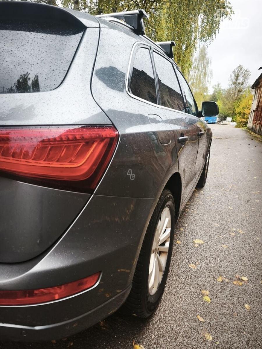 Grey Audi Q5 2014 in Kaunas, with an engine capacity of 2.00 L and mileage of 267 thousand km for 7350 €, photo 9 on AUTOMOTO.COM.LV