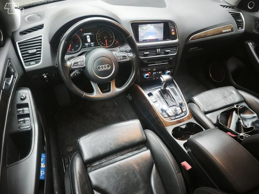 Grey Audi Q5 2014 in Kaunas, with an engine capacity of 2.00 L and mileage of 267 thousand km for 7350 €, photo 11 on AUTOMOTO.COM.LV