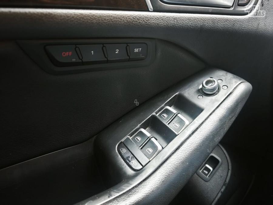 Grey Audi Q5 2014 in Kaunas, with an engine capacity of 2.00 L and mileage of 267 thousand km for 7350 €, photo 16 on AUTOMOTO.COM.LV