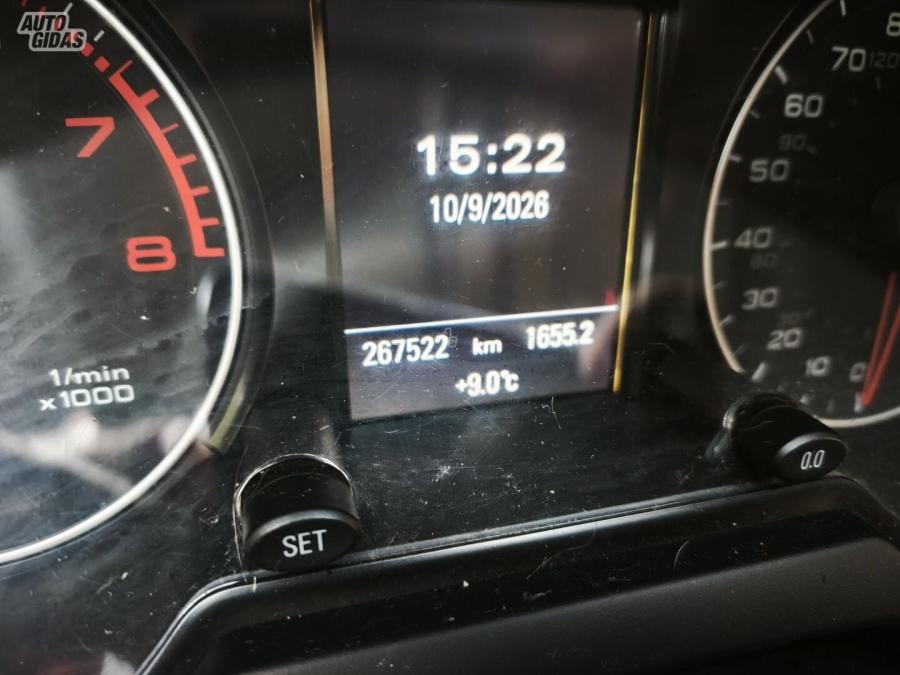 Grey Audi Q5 2014 in Kaunas, with an engine capacity of 2.00 L and mileage of 267 thousand km for 7350 €, photo 18 on AUTOMOTO.COM.LV