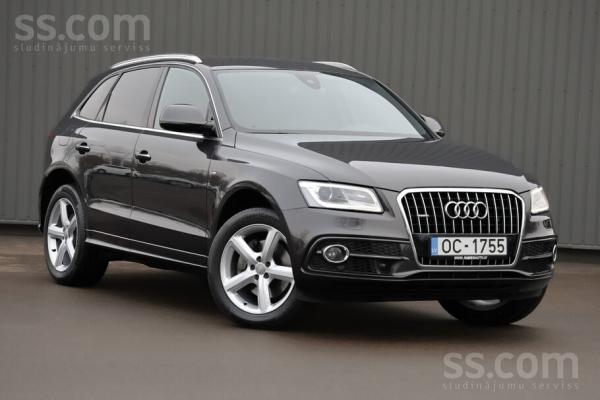 Grey Audi Q5 2015 in Jelgava, with an engine capacity of 3.00 L and mileage of 0 thousand km for 14750 €, photo 3 on AUTOMOTO.COM.LV