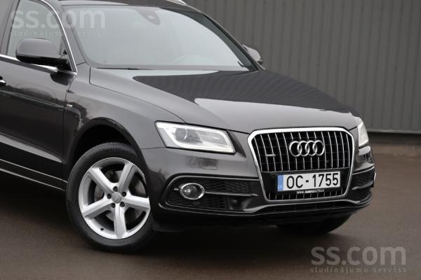 Grey Audi Q5 2015 in Jelgava, with an engine capacity of 3.00 L and mileage of 0 thousand km for 14750 €, photo 4 on AUTOMOTO.COM.LV