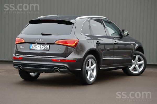 Grey Audi Q5 2015 in Jelgava, with an engine capacity of 3.00 L and mileage of 0 thousand km for 14750 €, photo 6 on AUTOMOTO.COM.LV