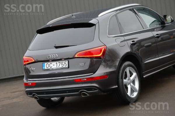 Grey Audi Q5 2015 in Jelgava, with an engine capacity of 3.00 L and mileage of 0 thousand km for 14750 €, photo 7 on AUTOMOTO.COM.LV