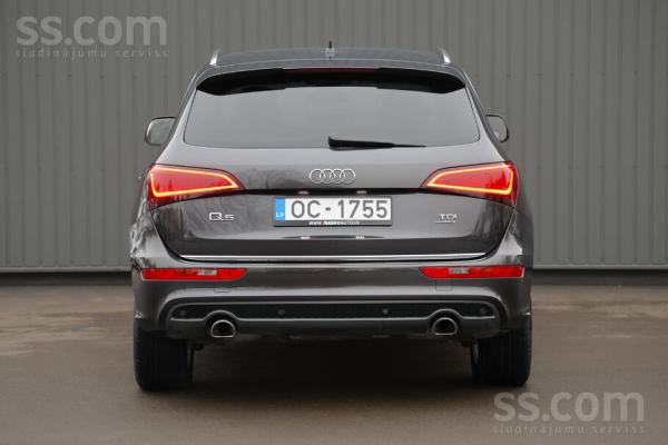 Grey Audi Q5 2015 in Jelgava, with an engine capacity of 3.00 L and mileage of 0 thousand km for 14750 €, photo 8 on AUTOMOTO.COM.LV