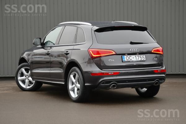 Grey Audi Q5 2015 in Jelgava, with an engine capacity of 3.00 L and mileage of 0 thousand km for 14750 €, photo 9 on AUTOMOTO.COM.LV
