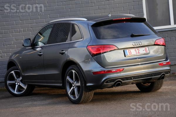 Grey Audi Q5 2015 in Tukums, with an engine capacity of 2.00 L and mileage of 263 thousand km for 13900 €, photo 3 on AUTOMOTO.COM.LV