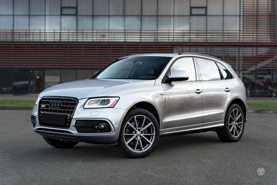 Grey Audi Q5 2015 in Klaipeda, with an engine capacity of 3.00 L and mileage of 149 thousand km for 14999 €, photo 3 on AUTOMOTO.COM.LV